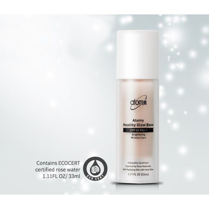 Clearstok Atomy Healthy Glow Base 玫瑰隔离霜 | Lazada