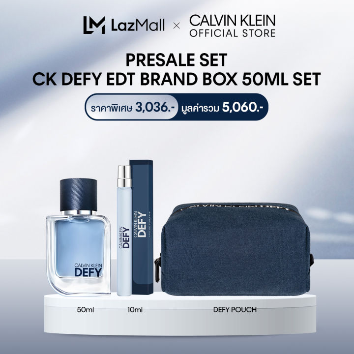 [Presale] Calvin Klein Fragrances CK Defy EDT Brand Box 50ML - เซ็ท ...