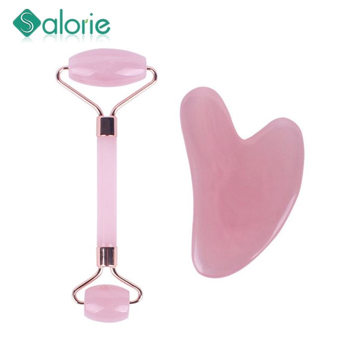 SALORIE Resin Gua Sha Scraper Board Roller Massage Face Eye Care For ...