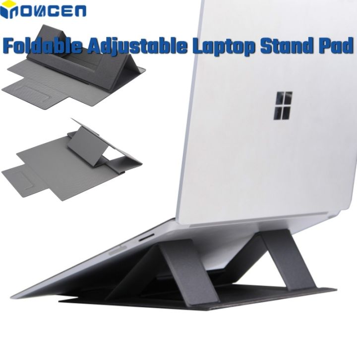 INOVAGEN Laptop Stand Pad/Invisible Foldable Height Adjustable Laptop ...