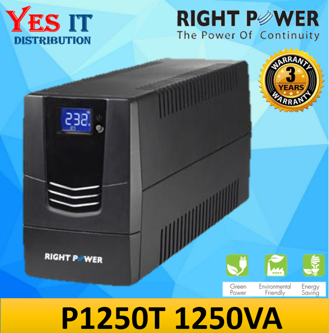 RIGHT POWER POWERTANK PRO P850T / P1250T / P1500T / P2000T 850VA 1250VA ...