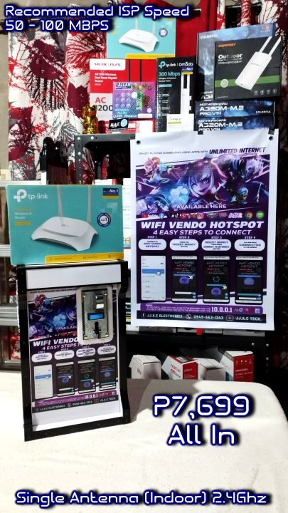 WiFi Vendo Hotspot Machine (Piso WiFi) | Lazada PH