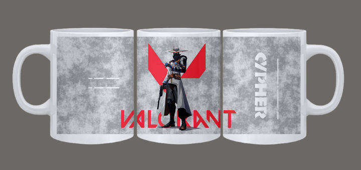 MUG ANIME VALORANT CYPHER | Lazada Indonesia