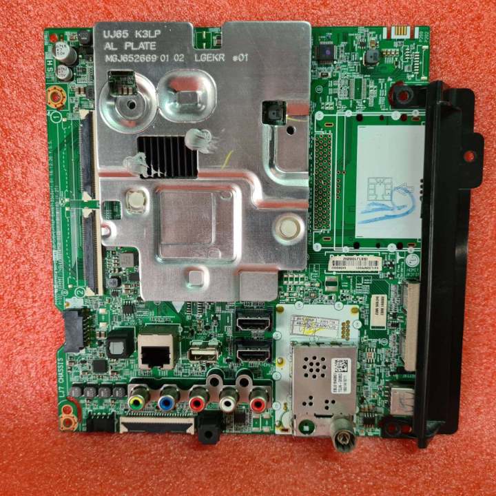เมนบอร์ด LG 55UJ630T : 55UJ652T พาร์ท EAX67133404 ไฟ 12 ขา (สายแพเส้น ...