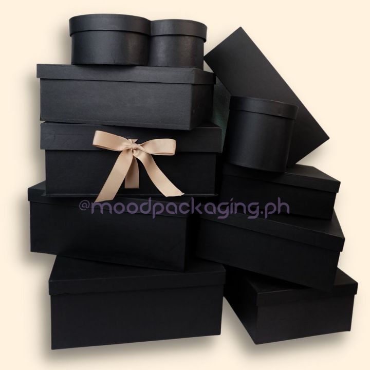 [MOOD] Black Hard Boxes | Lazada PH