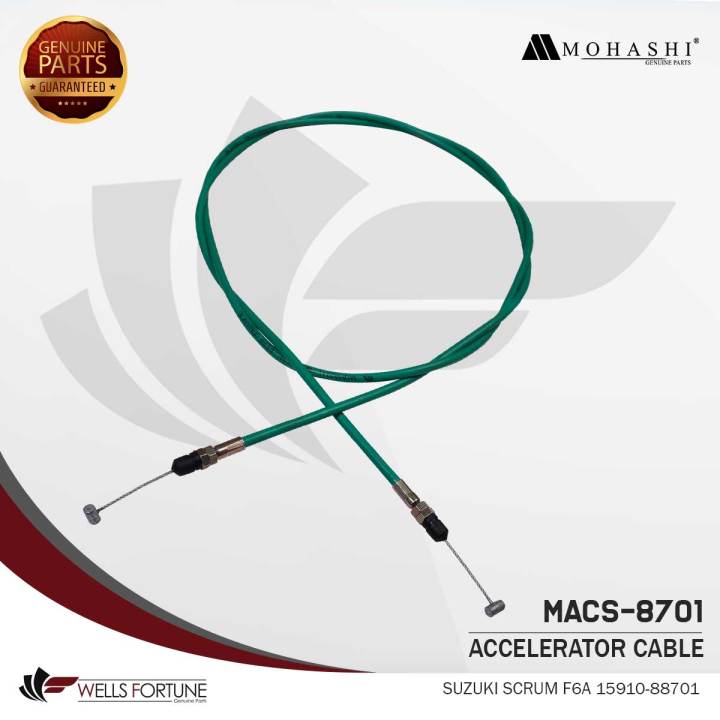 SUZUKI SCRUM F6A MOHASHI ACCELERATOR CABLE 15910-88701 MACS-8701 ...