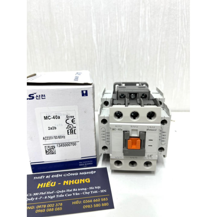 Contactor Khởi Động Từ LS MC 40A - Korea | Hiếu Nhung | Lazada.vn