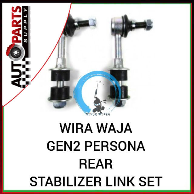 PROTON WIRA WAJA GEN2 PERSONA REAR STABILIZER LINK / ABSORBER LINK SET ...