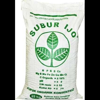 SUBUR IJO 25KG PUPUK ORGANIK | Lazada Indonesia
