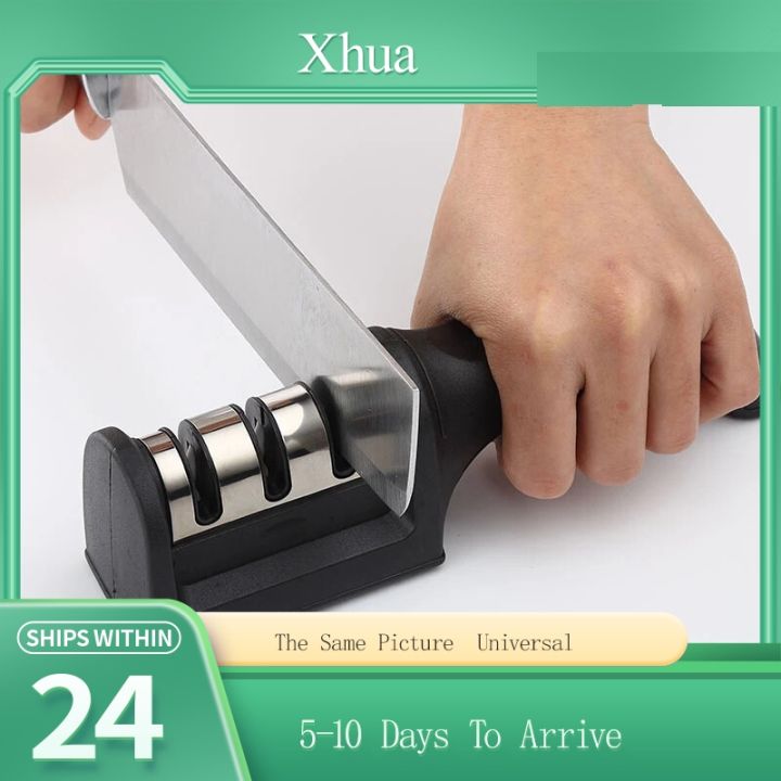 Xhua Household Quick Knife Sharpener na may Whetstone Stick para sa ...