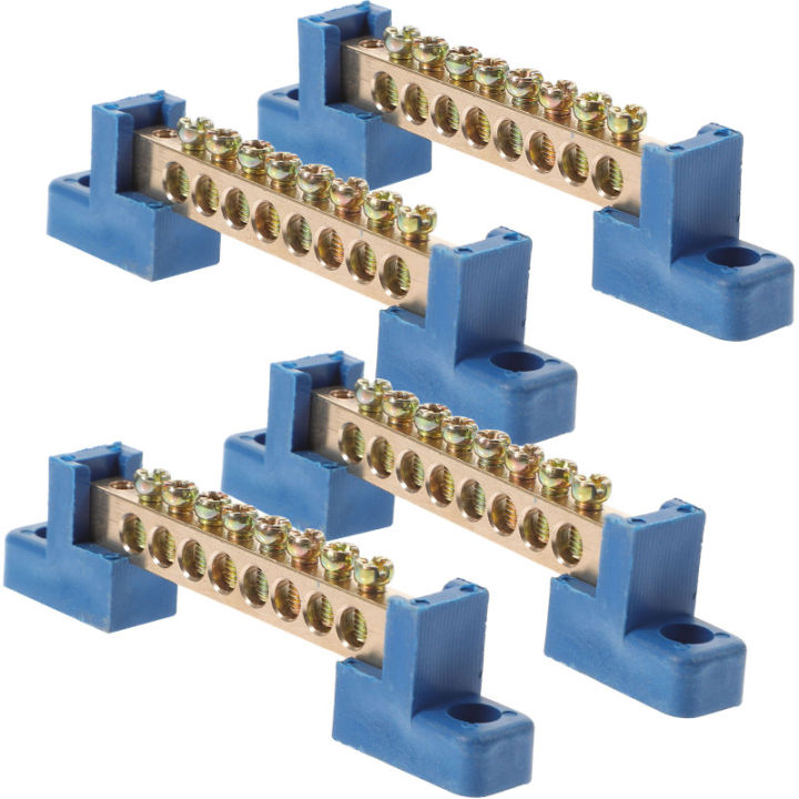 Copper Terminal Block Connector Bar Car Strips Distribution Ground Bus ...