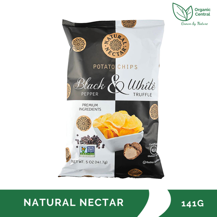 Natural Nectar Potato Chips Black Pepper & White Truffle 142g | Lazada PH
