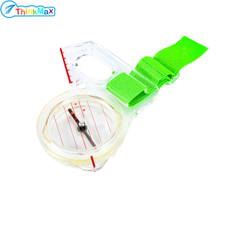 Portable Thumb Compass Professional High Sensitivity Luminous Map Scale ...