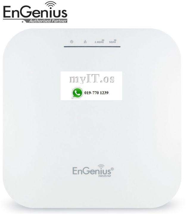 EnGenius WiFi-6 AX Dual Band Managed Indoor SMB Access Point- EWS357AP ...