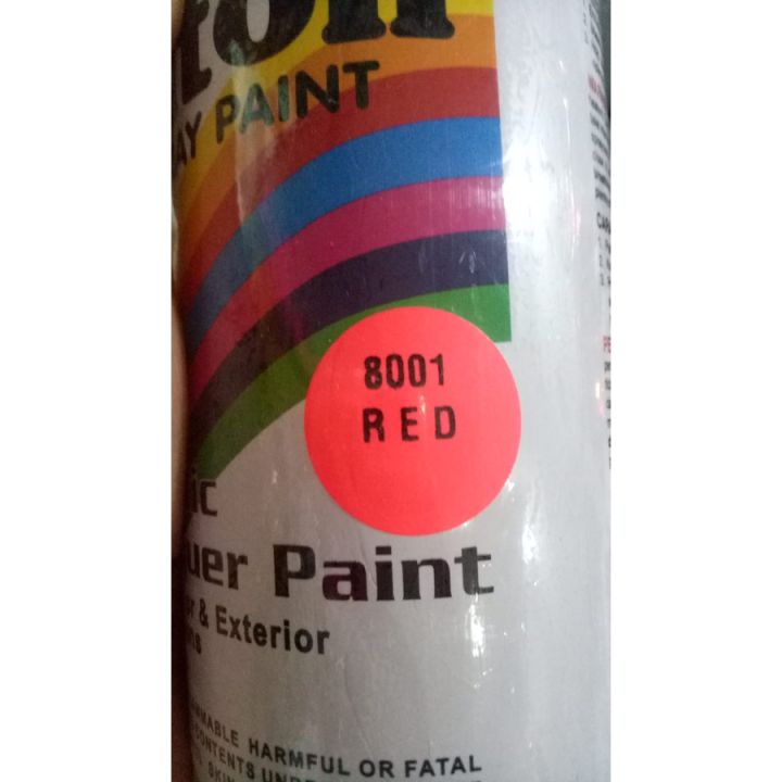 cat semprot pilok pilok diton stabilo red 8001 300cc stabilo merah ...