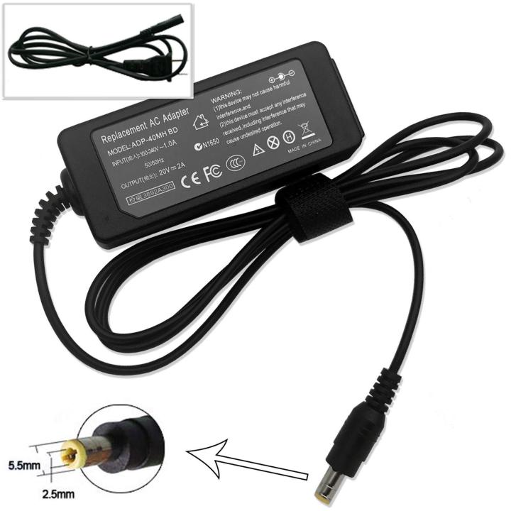อะแดปเตอร์ชาร์จ AC สำหรับ Toshiba- Mini NB305-N600 NB305-N410BN NB305 ...