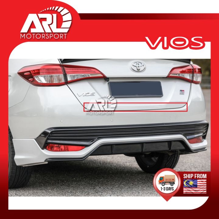 Toyota Vios NSP151 Facelift Rear Bonnet Chrome Lining Chrome Garnish ...