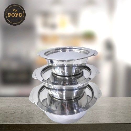 Baskom Kuah Sop + Tutup Mangkok Soto Bakso Pegangan Kanan Kiri ...