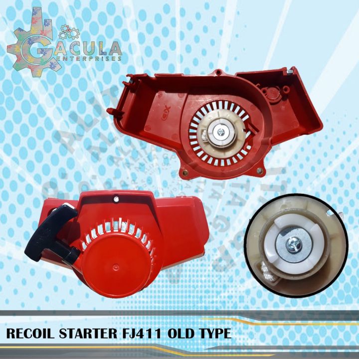 Recoil Starter , Starter Recoil Assy FJ411 2 Stroke Grass Cutter Brush ...