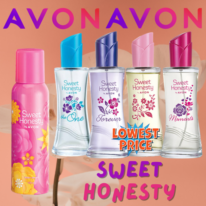 Avon Sweet Honesty collection of Body spray 120 ml & Perfume 50 ml ...