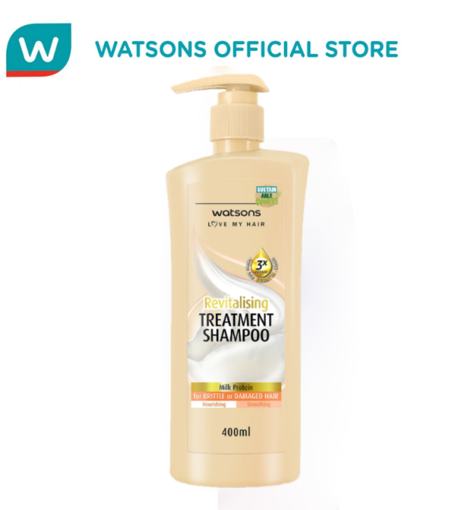 WATSONS Milk Protein Treatment Shampoo 400ml | Lazada PH