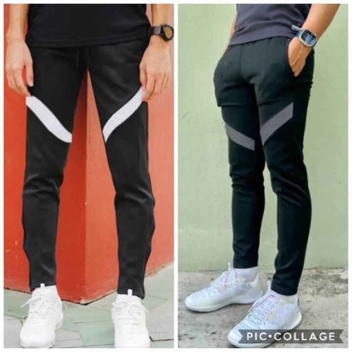 Tracksuit Slim Fit Polyester Seluar Panjang Lelaki Tracksuit Slim Fit ...