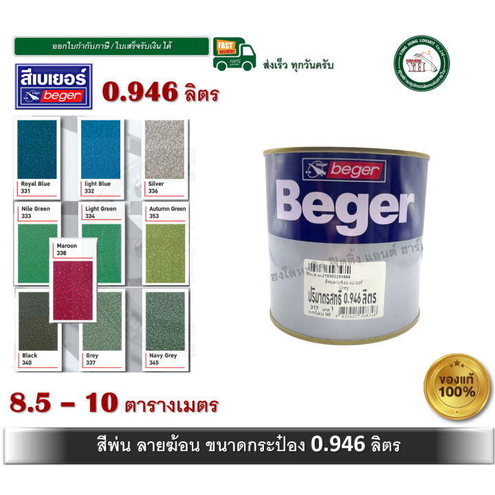 Beger Hammer Tone Finish สีระเบิด สีลายเกล็ด สีพ่นลายฆ้อน เบเยอร์ สีลาย ...