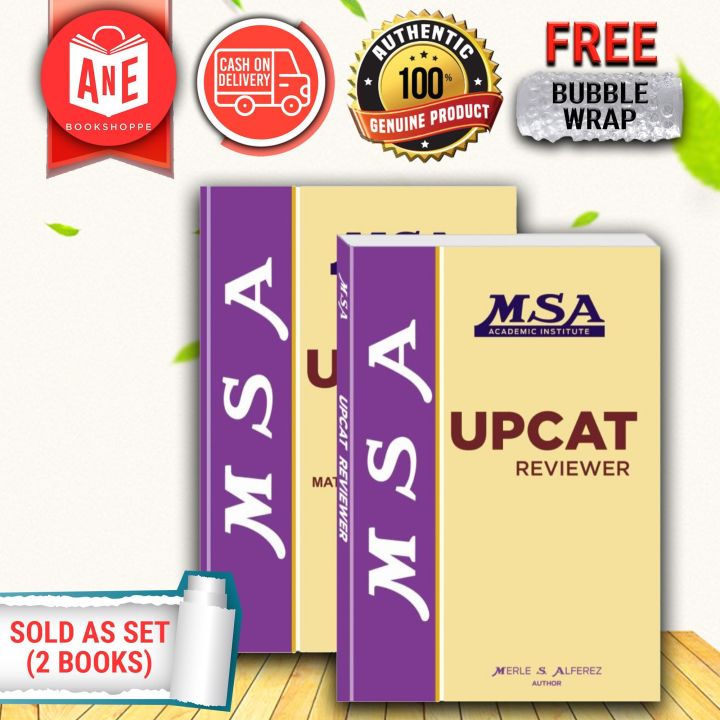 AUTHENTIC MSA UPCAT REVIEWER | Lazada PH