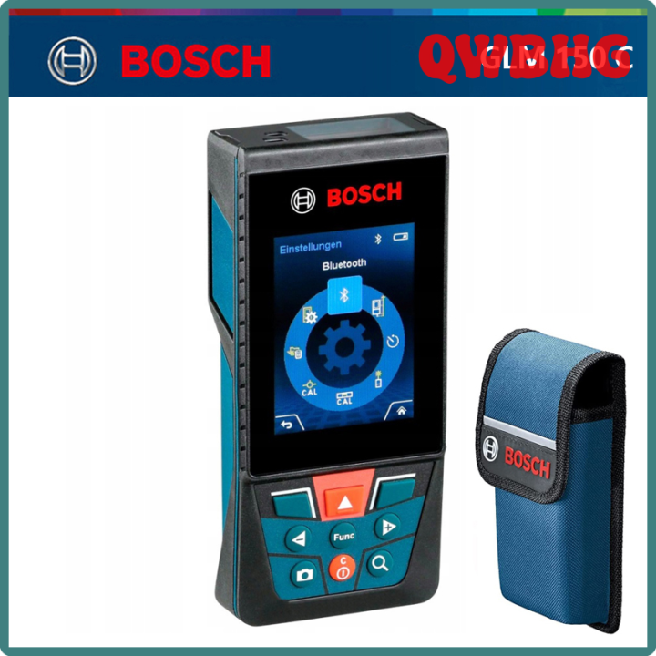 QWBHG Bosch GLM 150 C Bluetooth Laser Distance Meter 150m Rangefinder ...
