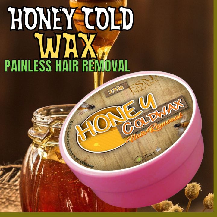 SUPER SALE!! Honey Cold Wax 100% Natural Hair Removal Wax Made From ...