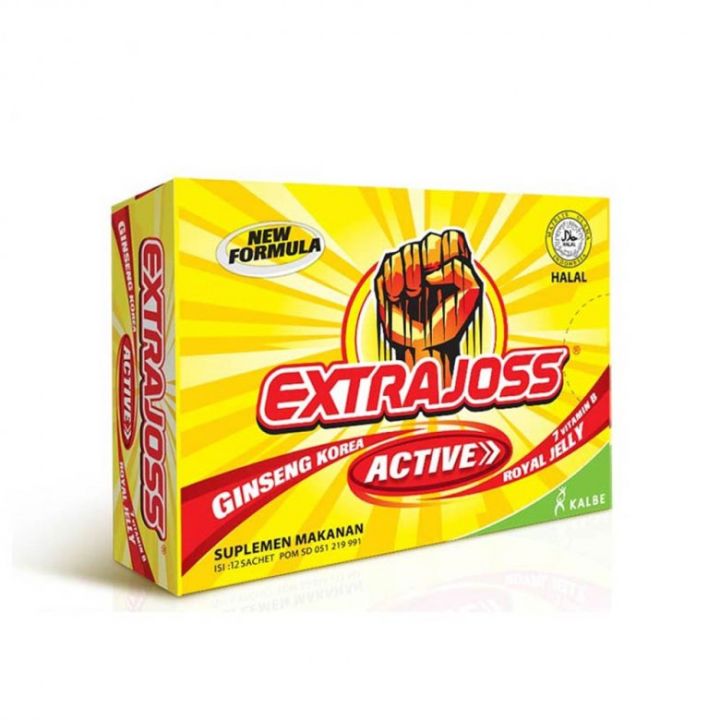 Minuman Extra Joss Active Perbox Isi 12 Sachet | Lazada Indonesia