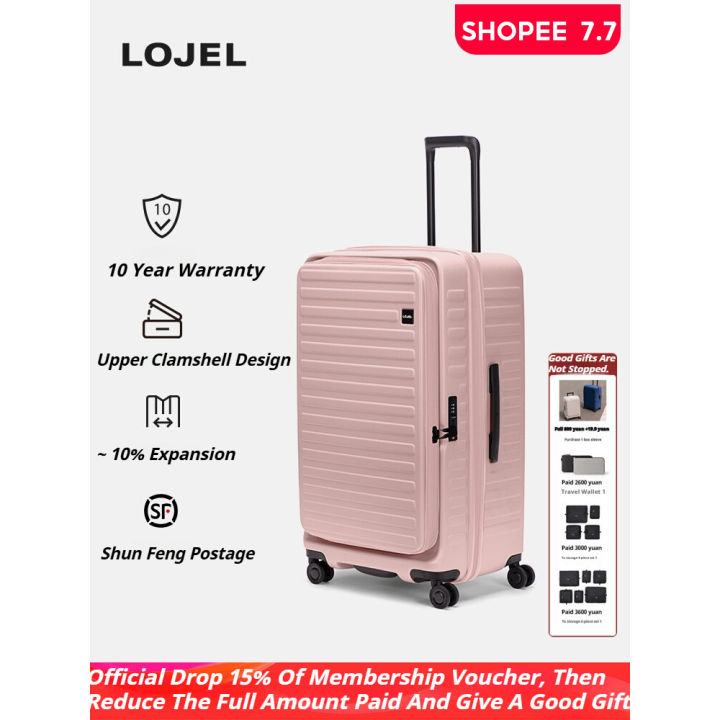 LOJEL Portable suitcase 20/24/28 inci Universal Wheel Boarding ...