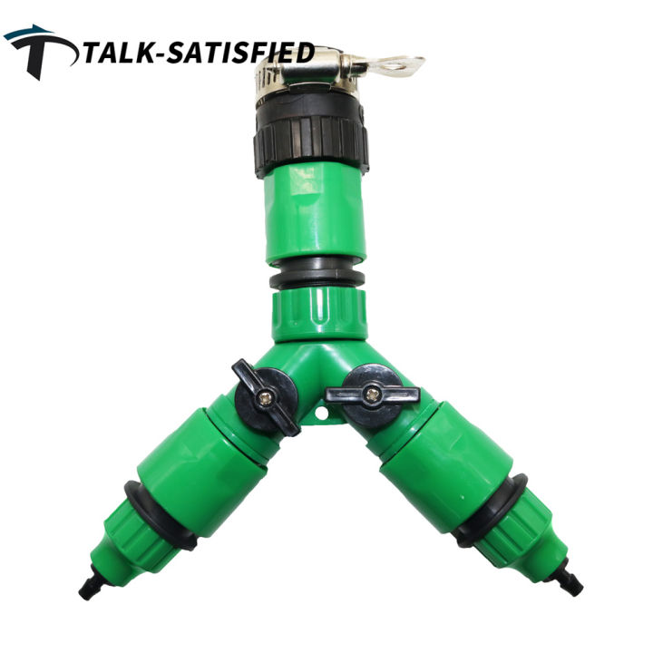 1ชุด Y-Type Valve Connector Kit Universal Water Tap Adapter 4Mm Quick ...