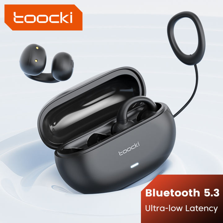 Toocki OWS in ear Bluetooth earphones Bluetooth 5.3 open bone conduction earphones | Lazada PH