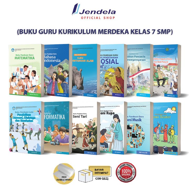 Buku Panduan Guru Kurikulum Merdeka SMP Kelas 7 | Lazada Indonesia