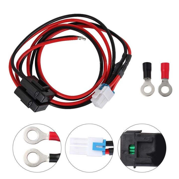 YFTOOLS For ICOM IC7000 and FT450 Compatible Power Supply Cable 1M with ...