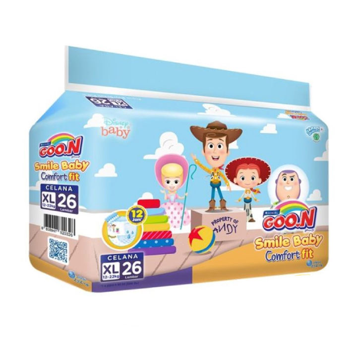 Pampers-Goon Smile Baby Pants XL 26 - Pampers - Pampers Goon - Goon ...