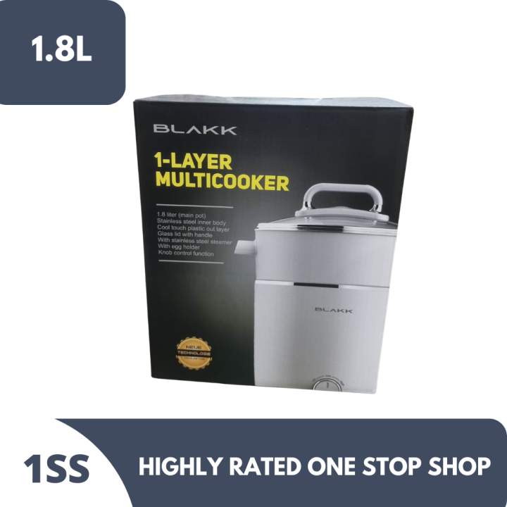 Blakk 1-Layer Multicooker 1.8L | Lazada PH