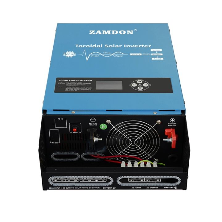 Zamdon Solar Inverter 24V3000W - Toroidal Off Grid Inverter[Free ...