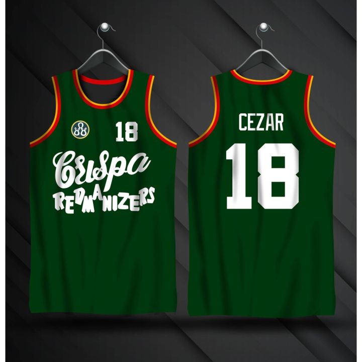 PBA RETRO JERSEY | CRISPA REDMANIZERS CEZAR #23 | FULL SUBLIMATION ...
