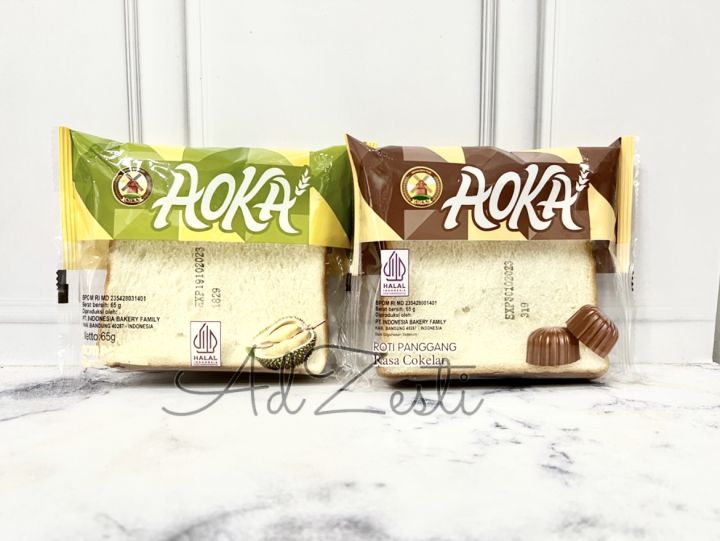 AOKA ROTI VIRAL 60gr ALL VARIAN | ROTI LUMER | MOMOTARO | Lazada Indonesia