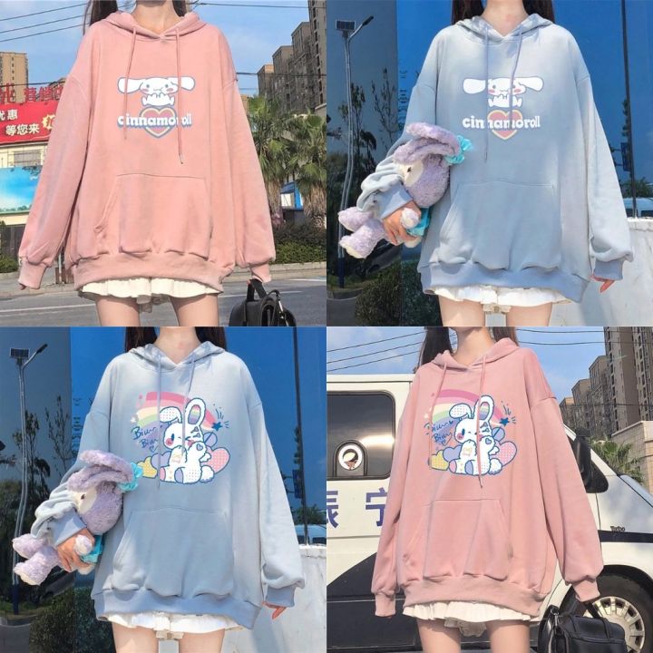 frgthy SHINee11 เสื้อกันหนาว มีฮู้ด เสื้อฮู้ด ผ้ากํามะหยี่ ทรงหลวม ลาย ...