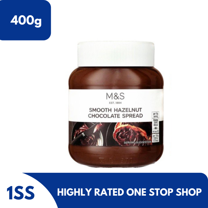 M&S Smooth Hazelnut Chocolate Spread, 400g | Lazada PH
