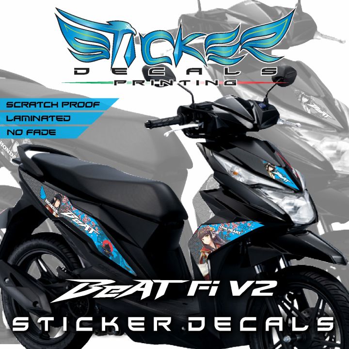 Beat v2 Hinoa (Customized Design) Sticker Decals | Lazada PH