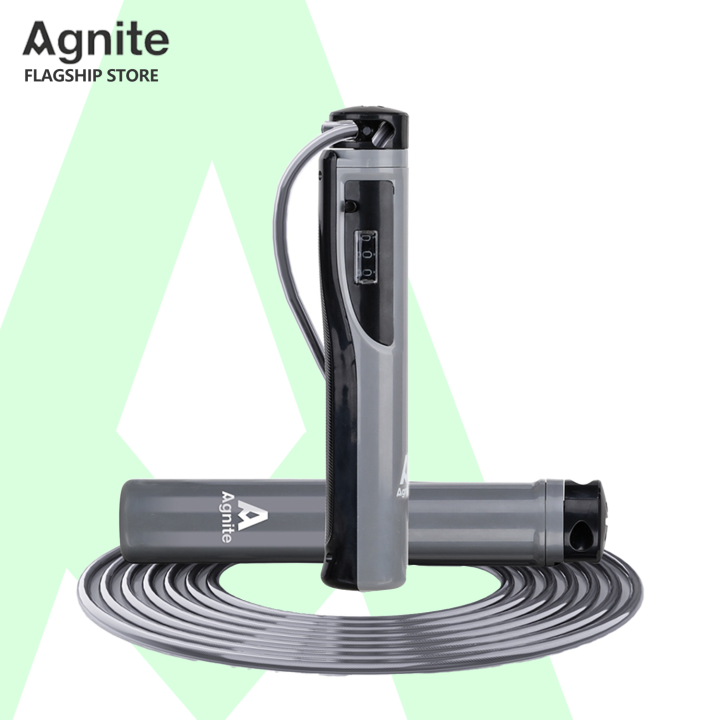 Agnite เชือกกระโดด เชือกกระโดดนักมวย เชือกกระโดดสำหรับการออกกำลังกาย ...