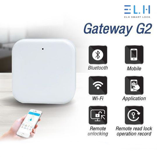 GATEWAY G2 สำหรับเชื่อมต่อ SMART Digital Door Lock เข้ากับโมเดม เพื่อ ...