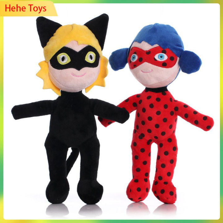 New Miraculous Ladybug Plush Doll Toy Kawaii Anime Cartoon Marinette ...