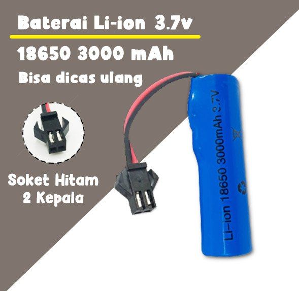 Baterai Li-ion, Baterai Remote Control - Biru 3000mAh | Lazada Indonesia