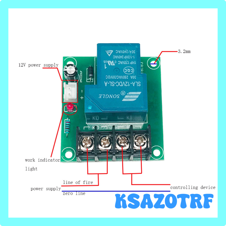JSKA High Current Contactor Switch XH-M138 30A 12V Electrical Relay ...