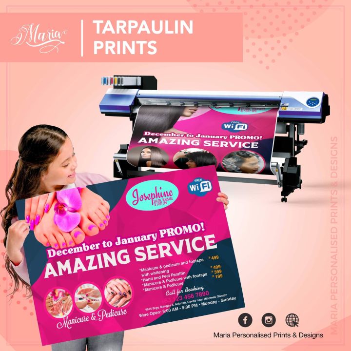TARPAULIN PRINTING FOR BUSINESS | Lazada PH